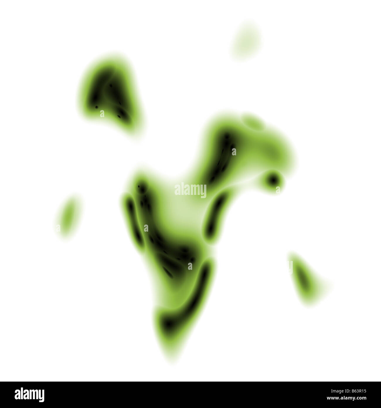 Bacterial cells illustration Cut Out Stock Images & Pictures - Alamy