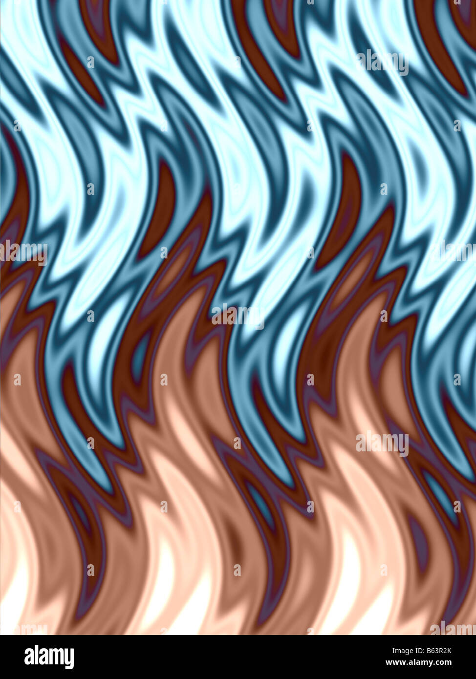 a wavy abstract flames pattern Stock Photo - Alamy