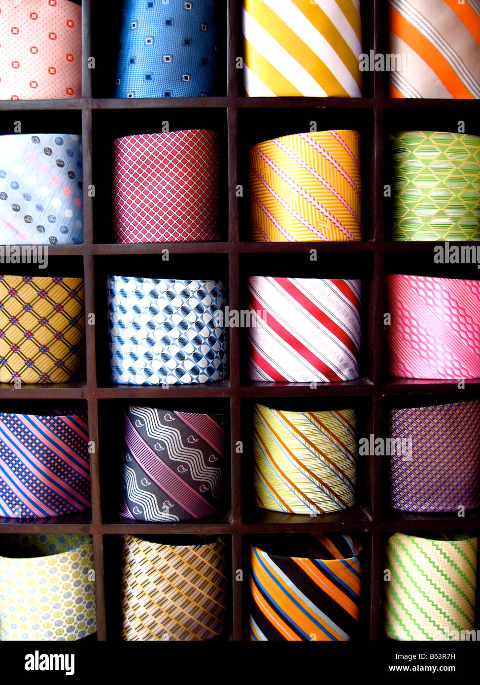 Silk ties, Vietnam Stock Photo - Alamy