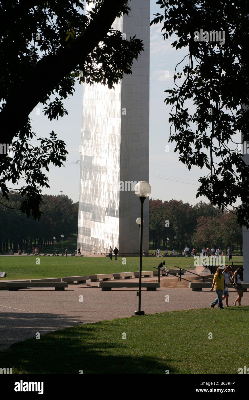 Gateway Arch south base from north St Louis Missouri Stock Photo - Alamy