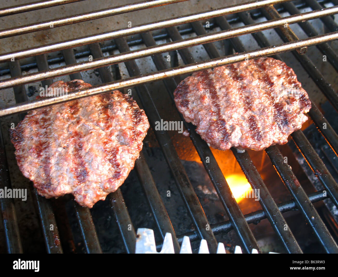 Bbq hamburger beef flame barbecue bbq hamburger beef flame smoke ...