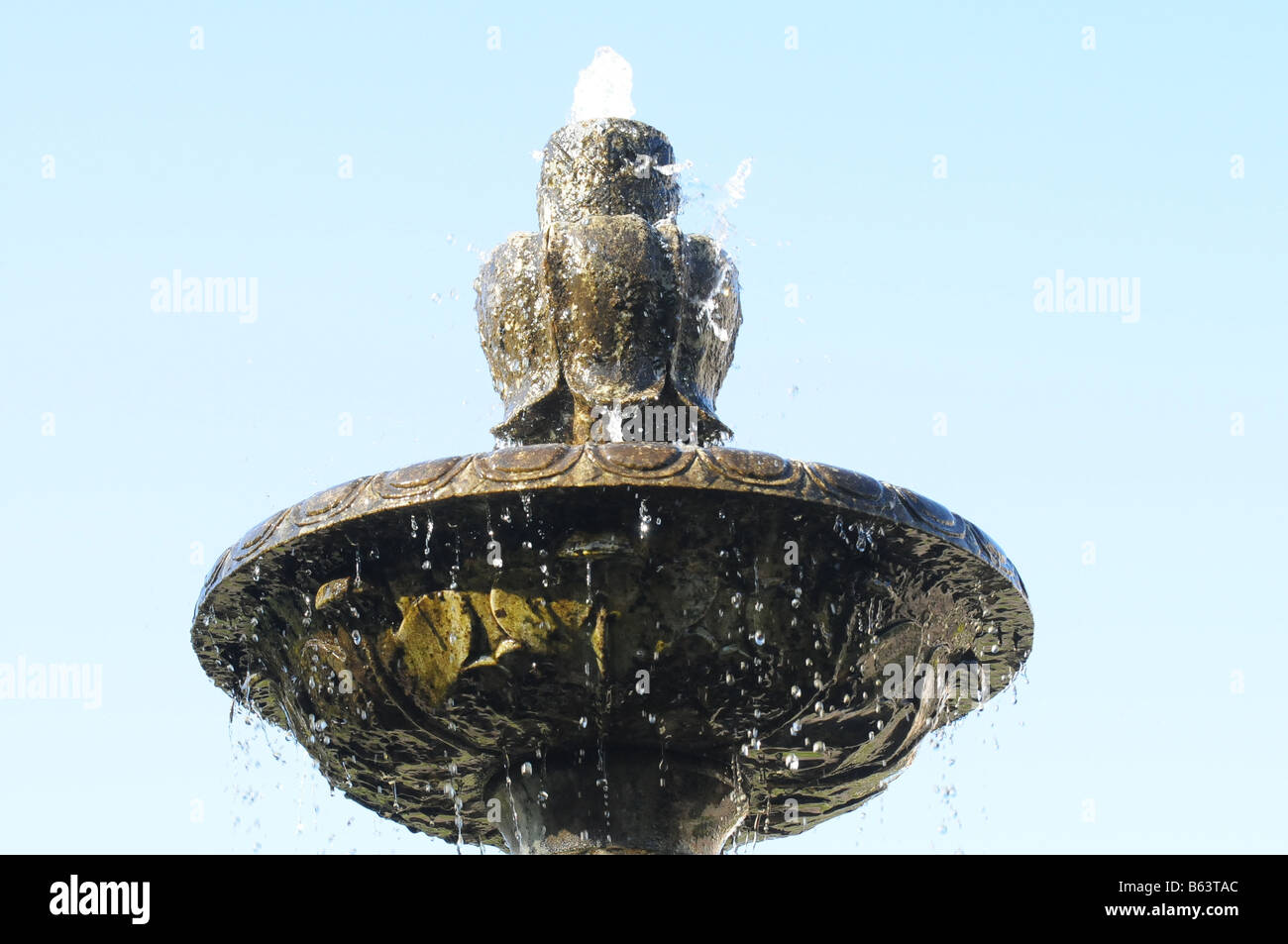 Water feature fountain Stock Photo - Alamy