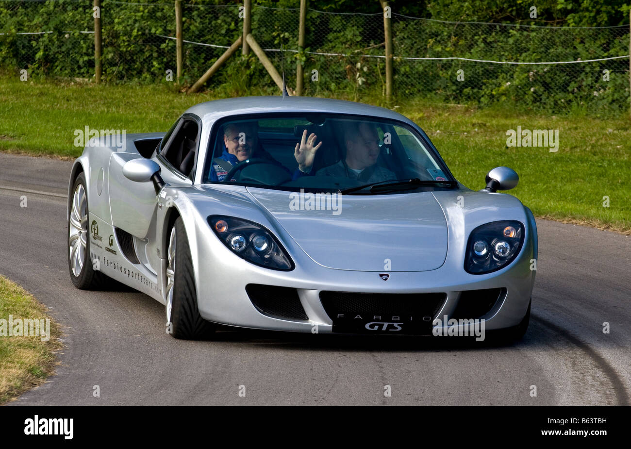 Farbio GTS supercar at the Goodwood Festival of Speed, Sussex, UK Stock ...