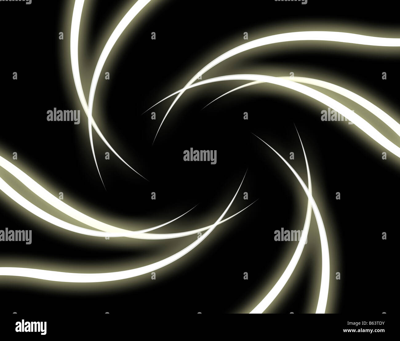 An abstract background illustration with twirling trails of light Stock ...