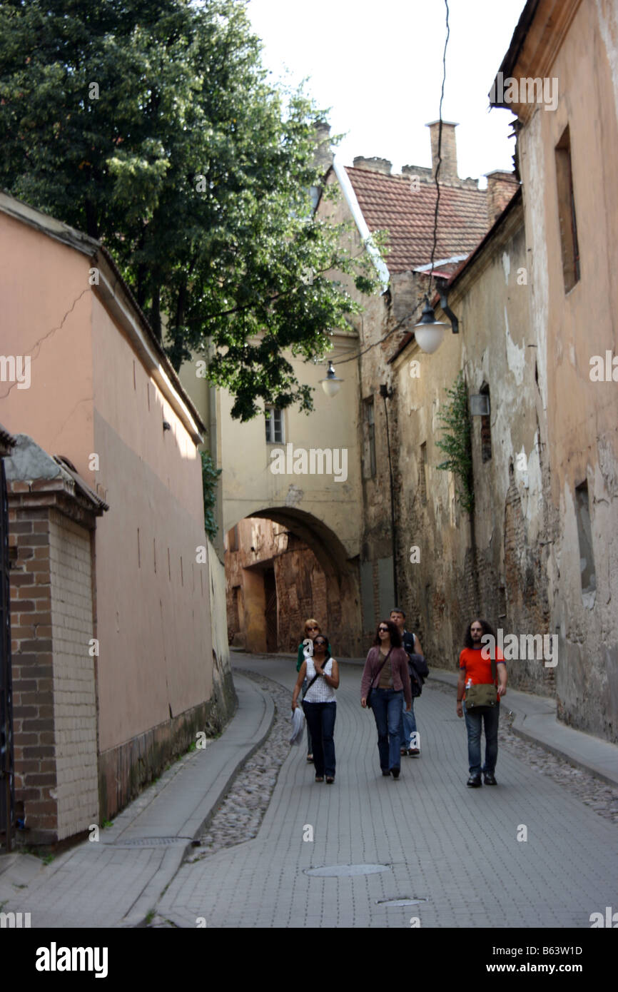 Old town, Vilnius, Lithuania Stock Photo - Alamy
