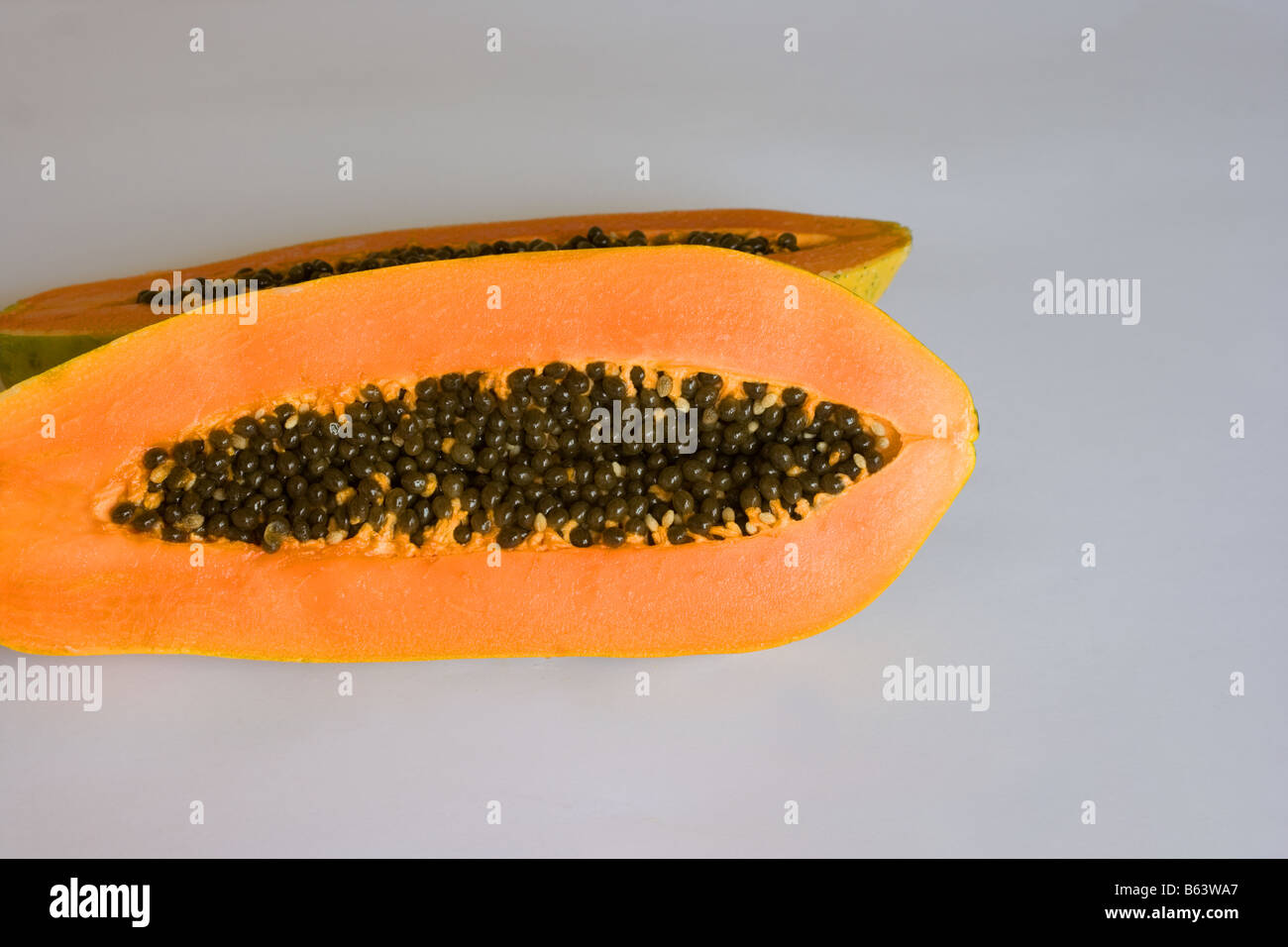 Papaya color colour hi-res stock photography and images - Alamy