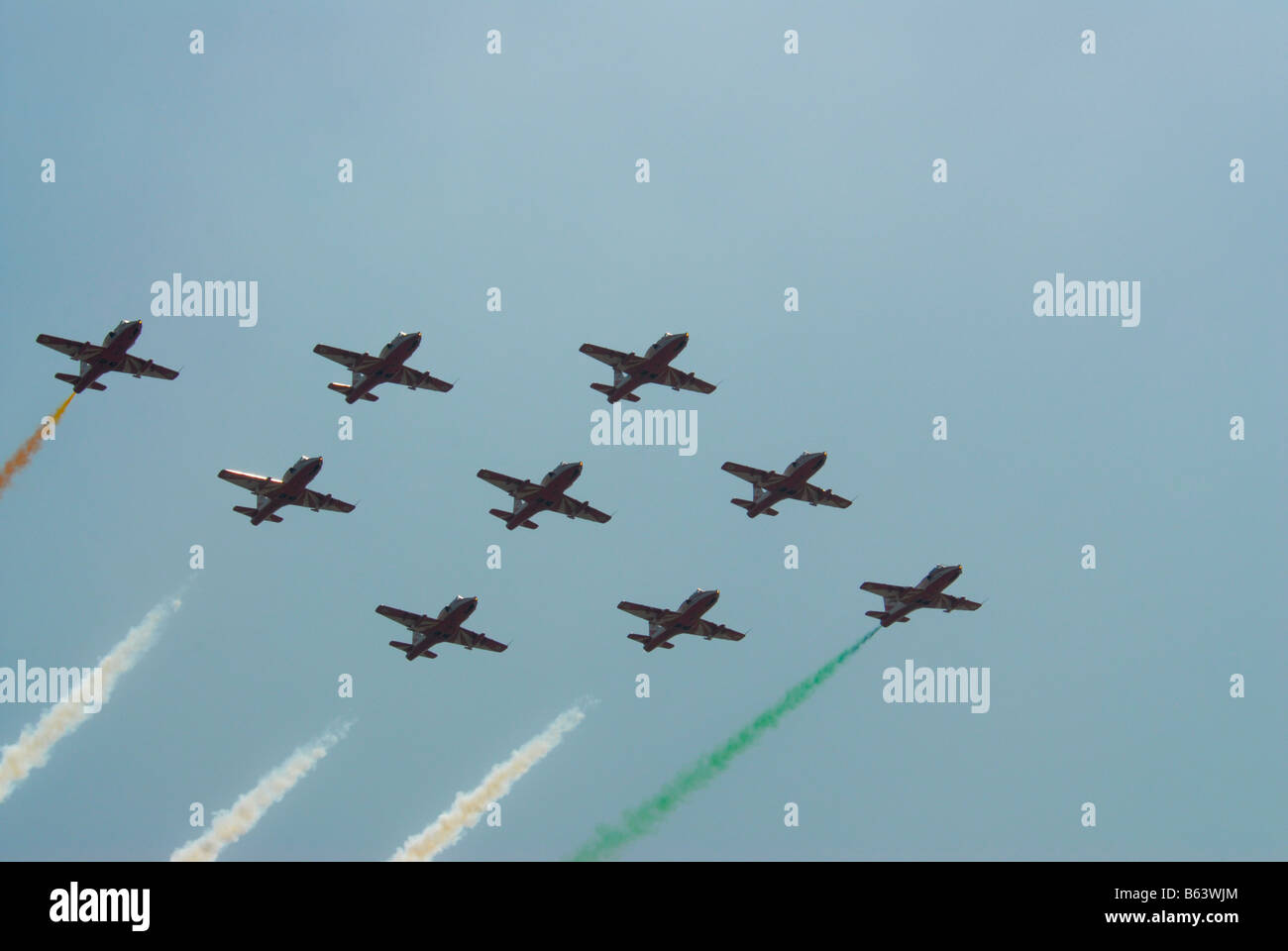 AIR SHOW CONDUCTED BY INDIAN AIR FORCE IN TRIVANDRUM, KERALA Stock ...