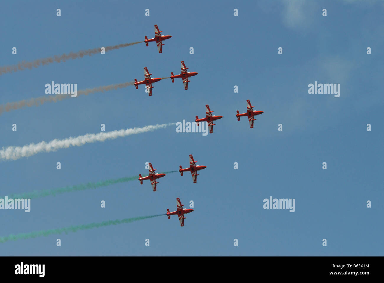 AIR SHOW CONDUCTED BY INDIAN AIR FORCE IN TRIVANDRUM, KERALA Stock ...