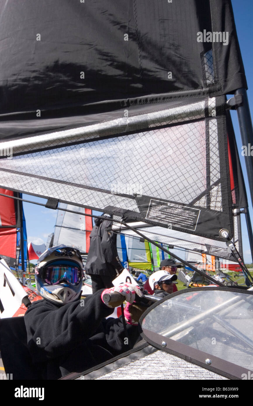 Blokart sailing hi-res stock photography and images - Alamy