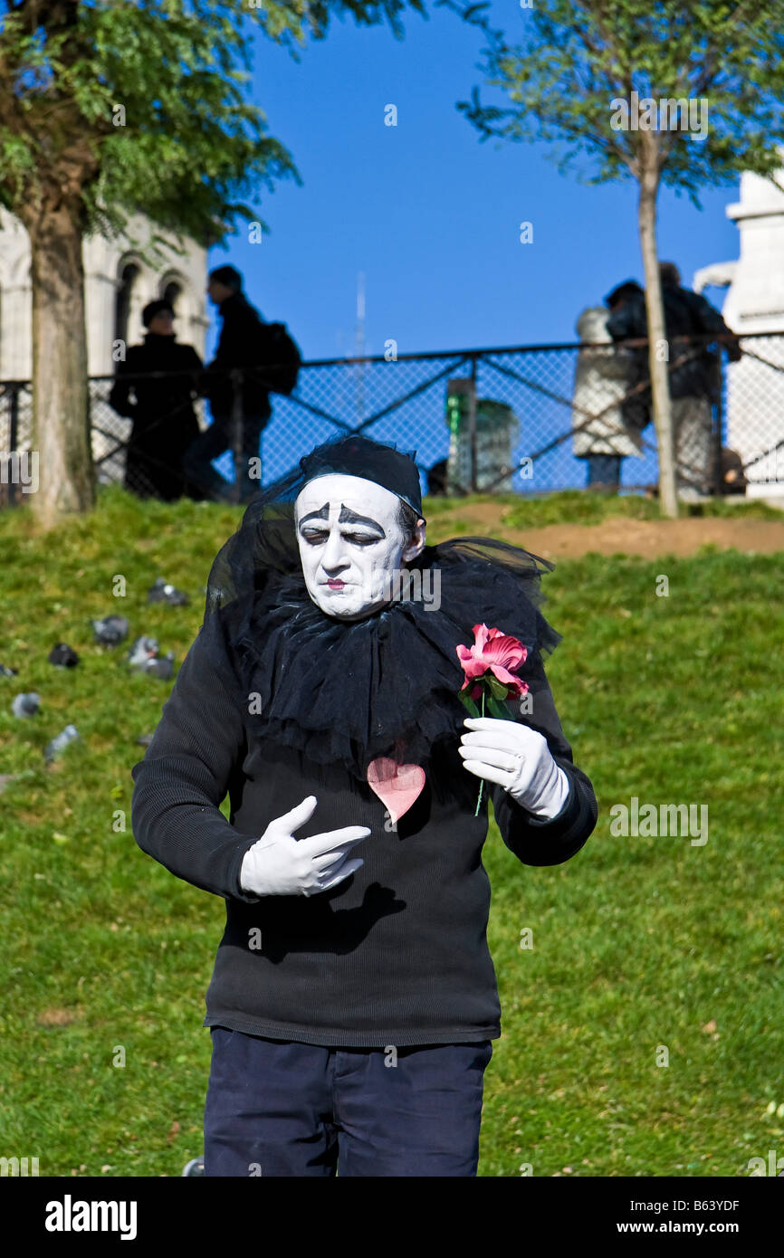 Pantomime Paris France Clown High Resolution Stock Photography and ...