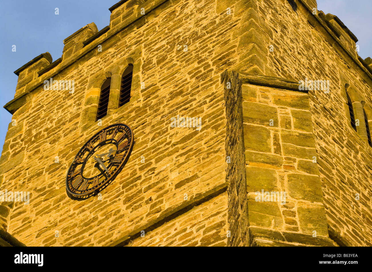 Church Clock Of St Margarets Village Parish Church Warnham West Sussex ...