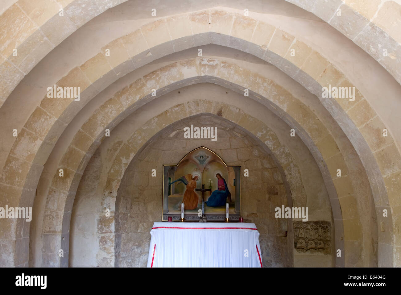 The simple medieval Hal Millieri Chapel in Malta Stock Photo - Alamy