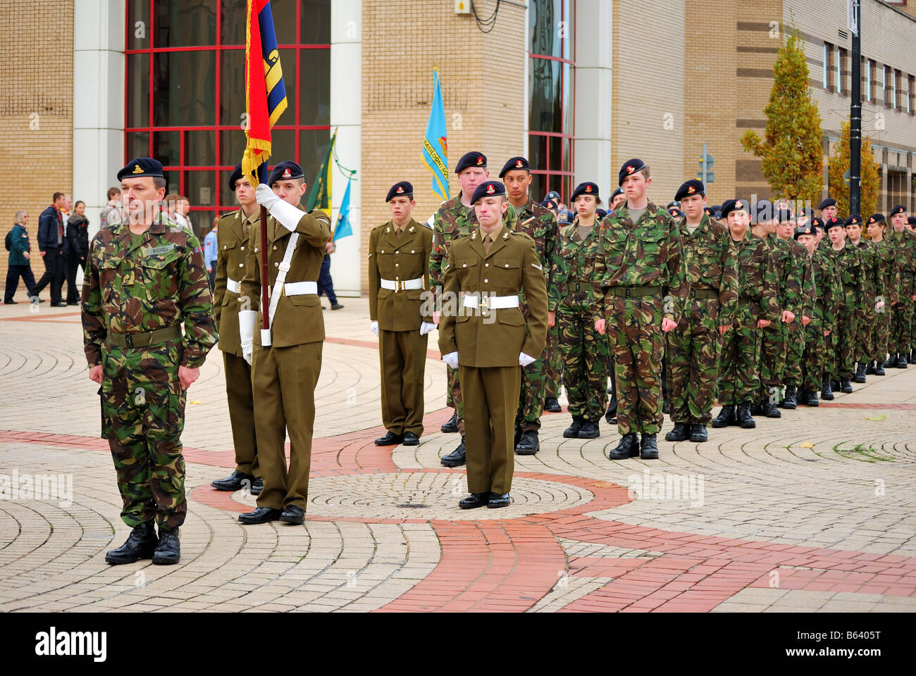 Soldier cadettes in the making Stock Photo - Alamy