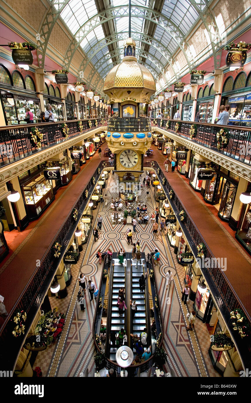 Australia, Sydney, Victoria Building shopping mall Stock Photo - Alamy