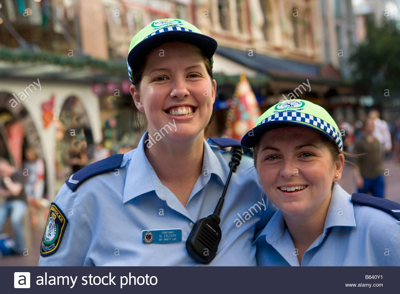 Australia, Sydney, Police women in Pritt Street Stock Photo, Royalty ...