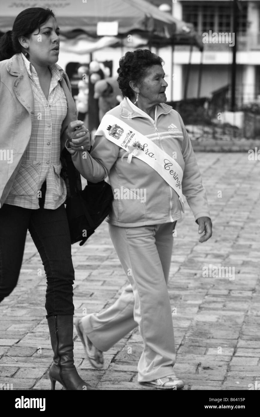 Old lady black and white Black and White Stock Photos & Images - Alamy