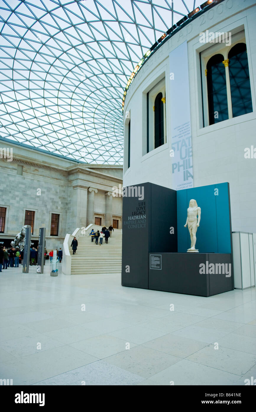The British Museum interior magnificent covered modern central ...