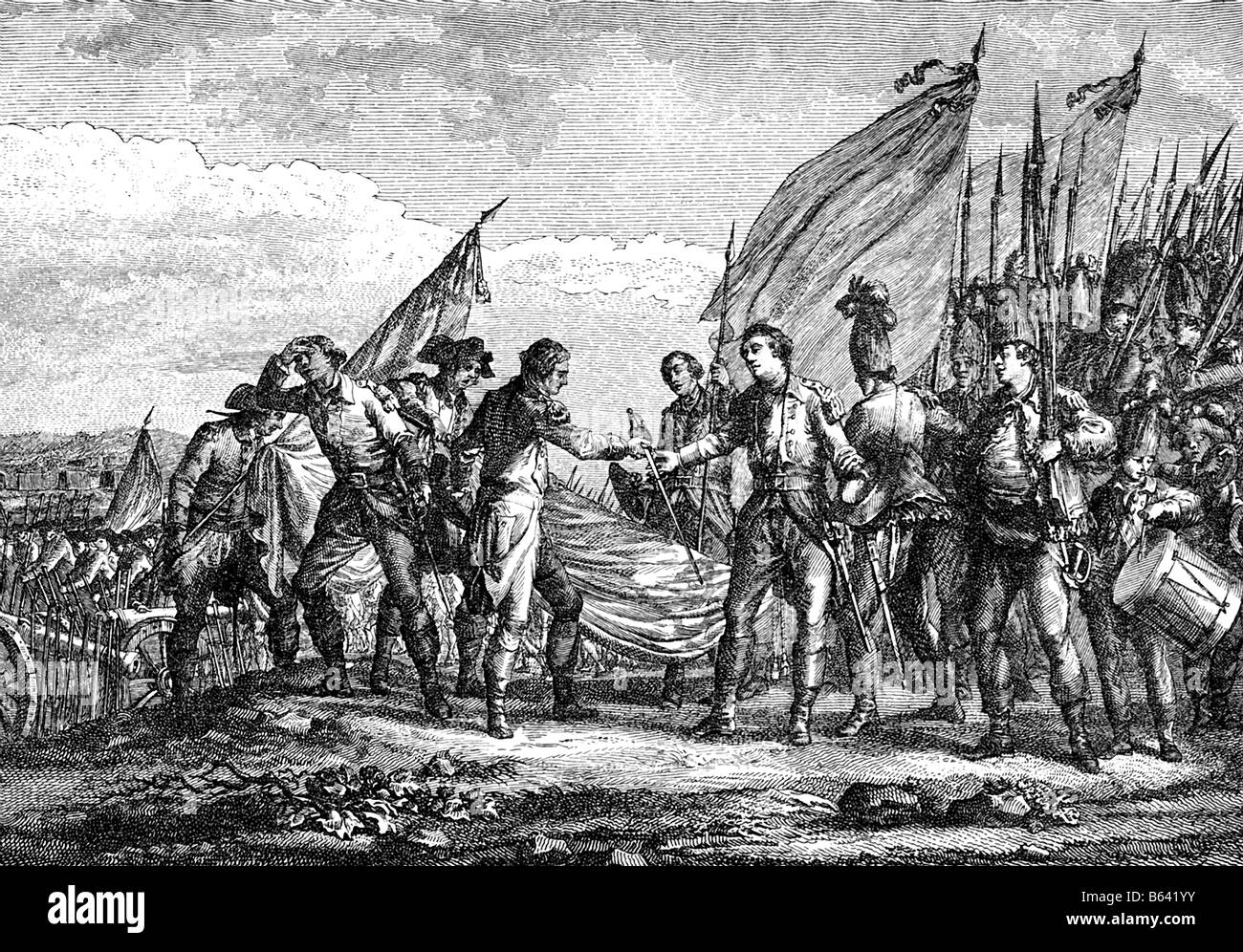 Surrender of saratoga hi-res stock photography and images - Alamy