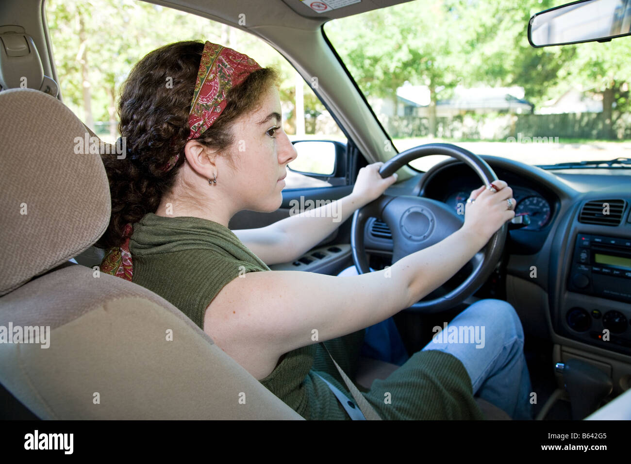 Intersection car interior hi-res stock photography and images - Alamy