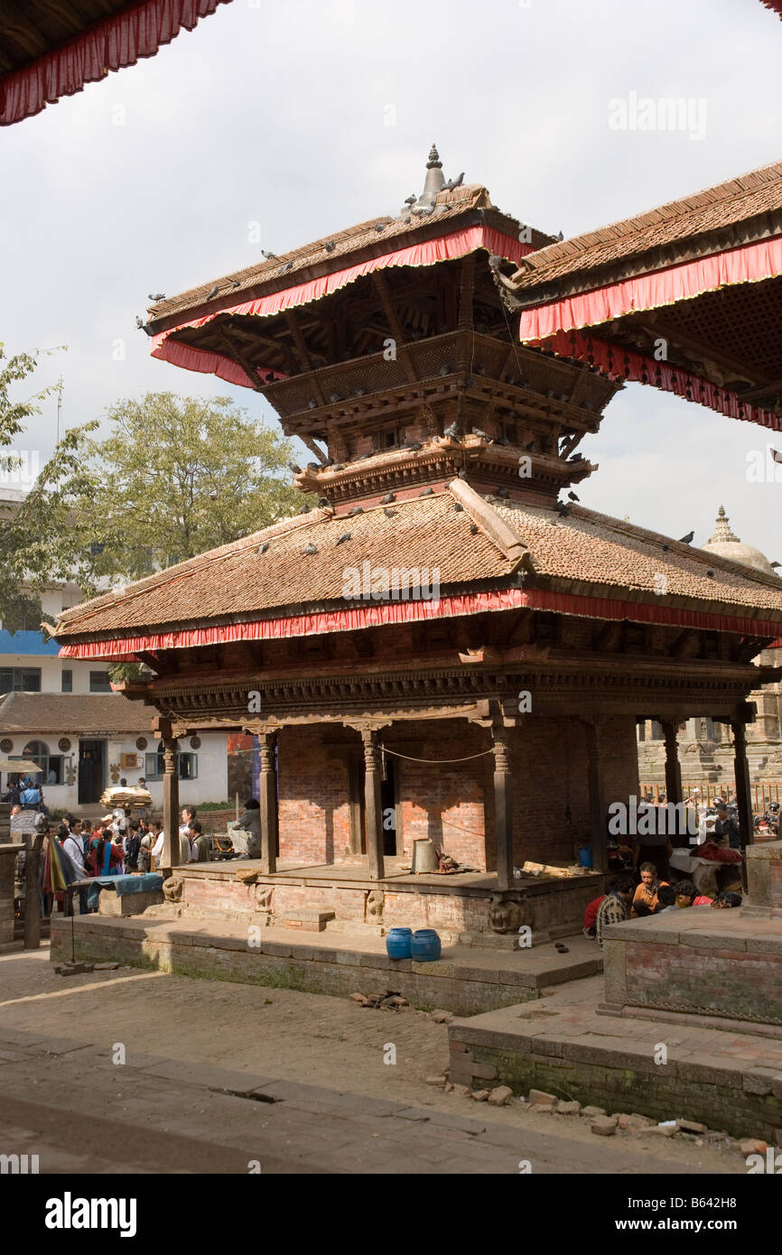 Temples and pagodas in Durbar Square, Kathmandu, Nepal Stock Photo - Alamy