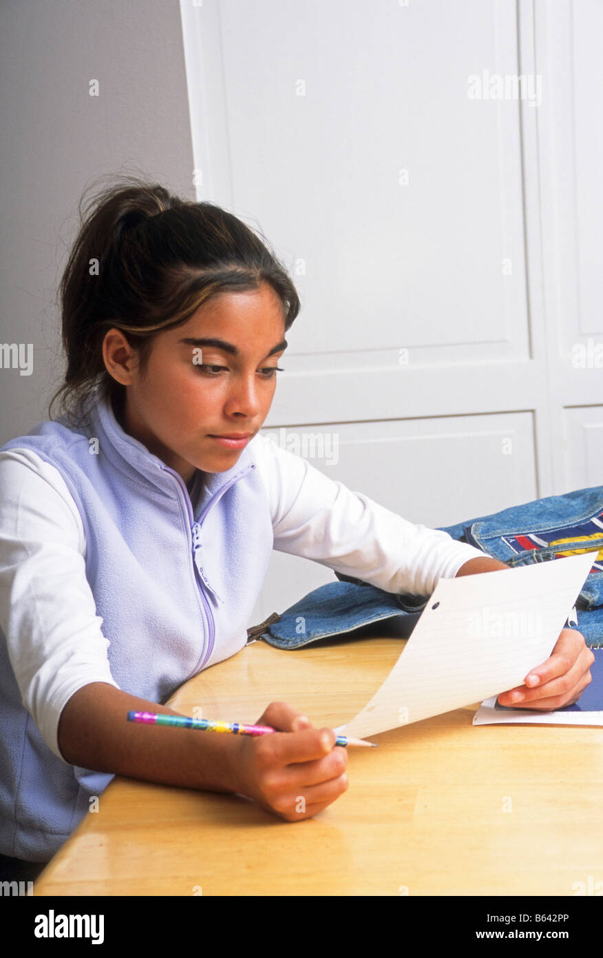 Junior high school girl hi-res stock photography and images - Alamy