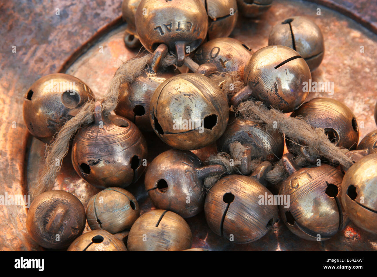 Antique brass jingle hi-res stock photography and images - Alamy