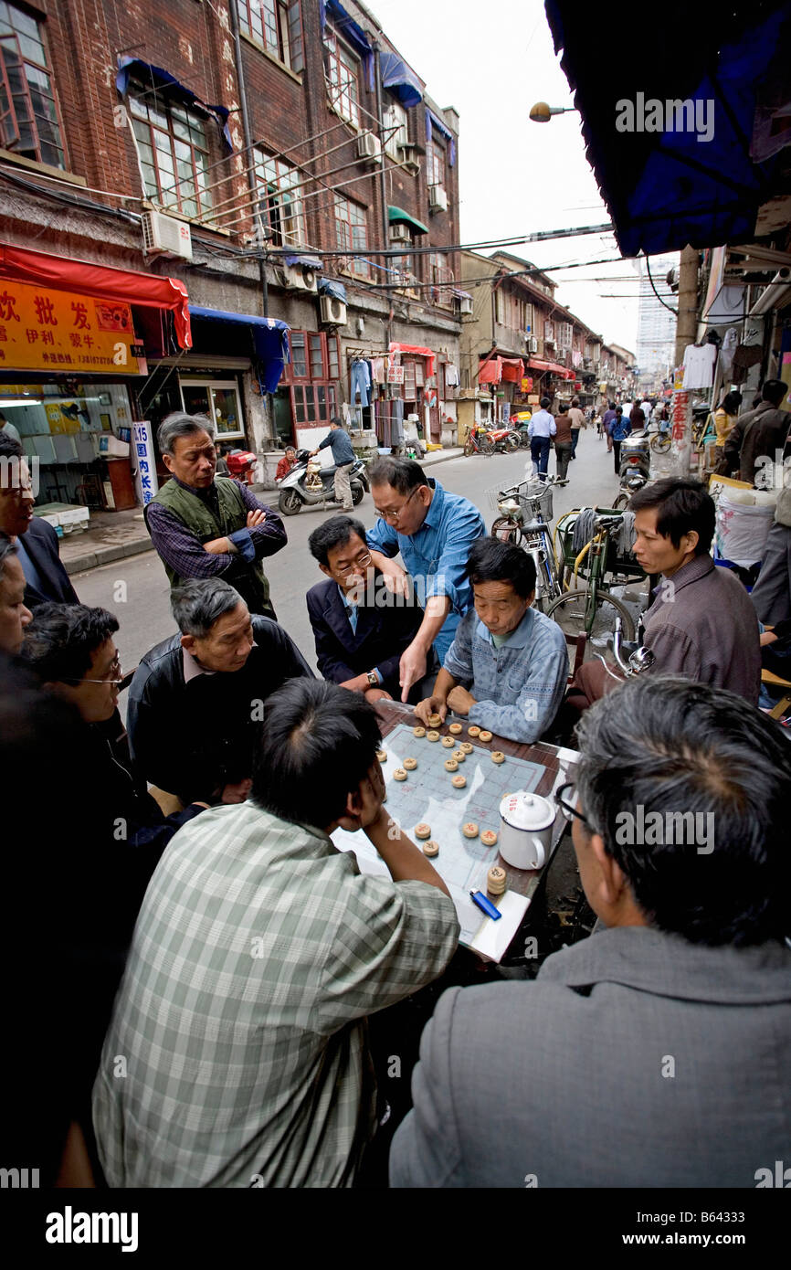 China, Shanghai, Street scenes in old city Stock Photo - Alamy