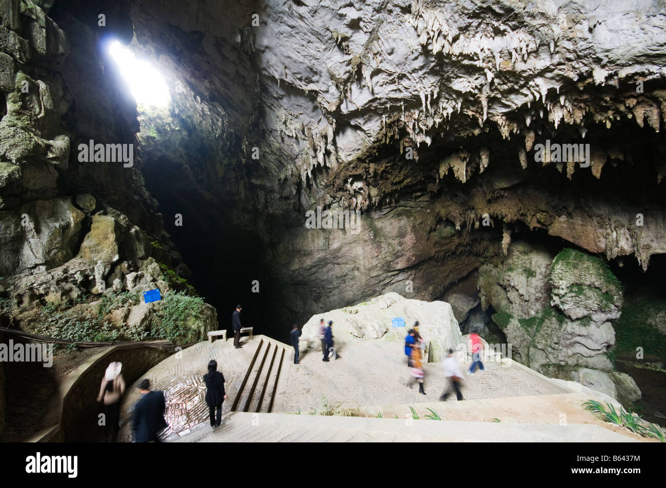 China Guizhou Province Zhijin Cave largest in China 10 km long and 150 ...