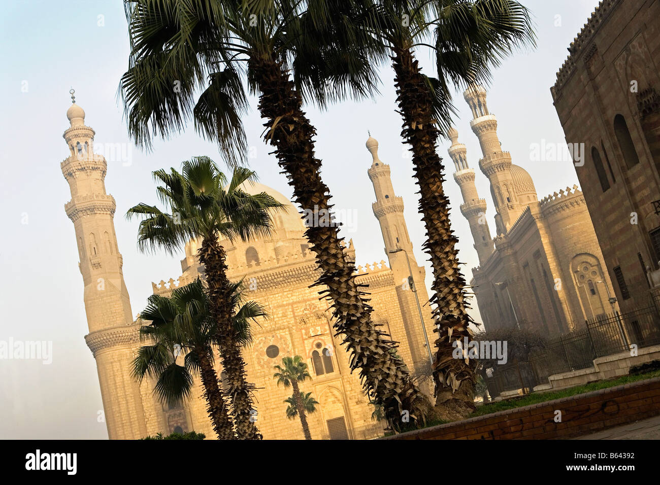 Egypt, Cairo, Islamic Cairo, Mosque - Madrassa of Sultan Hassan (r) and ...