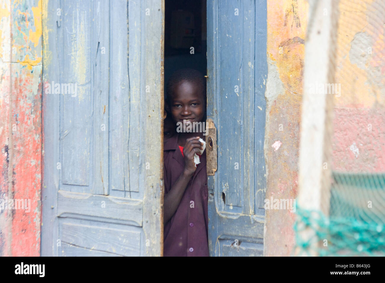 Senegal saint louis senegalese boy hi-res stock photography and images - Alamy