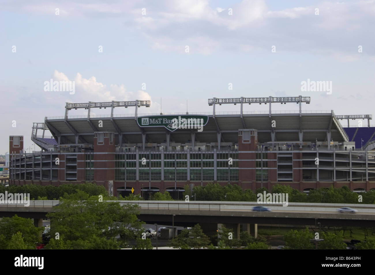 M&T Bank Stadium located in downtown Baltimore, Maryland is home to the ...