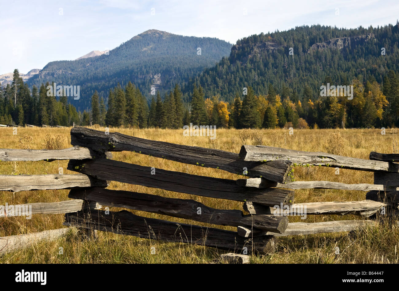 Western fence hi-res stock photography and images - Alamy