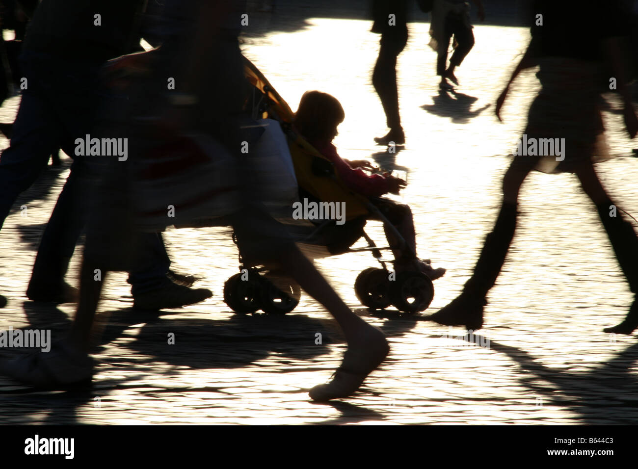 Shadow pushing pram High Resolution Stock Photography and Images - Alamy