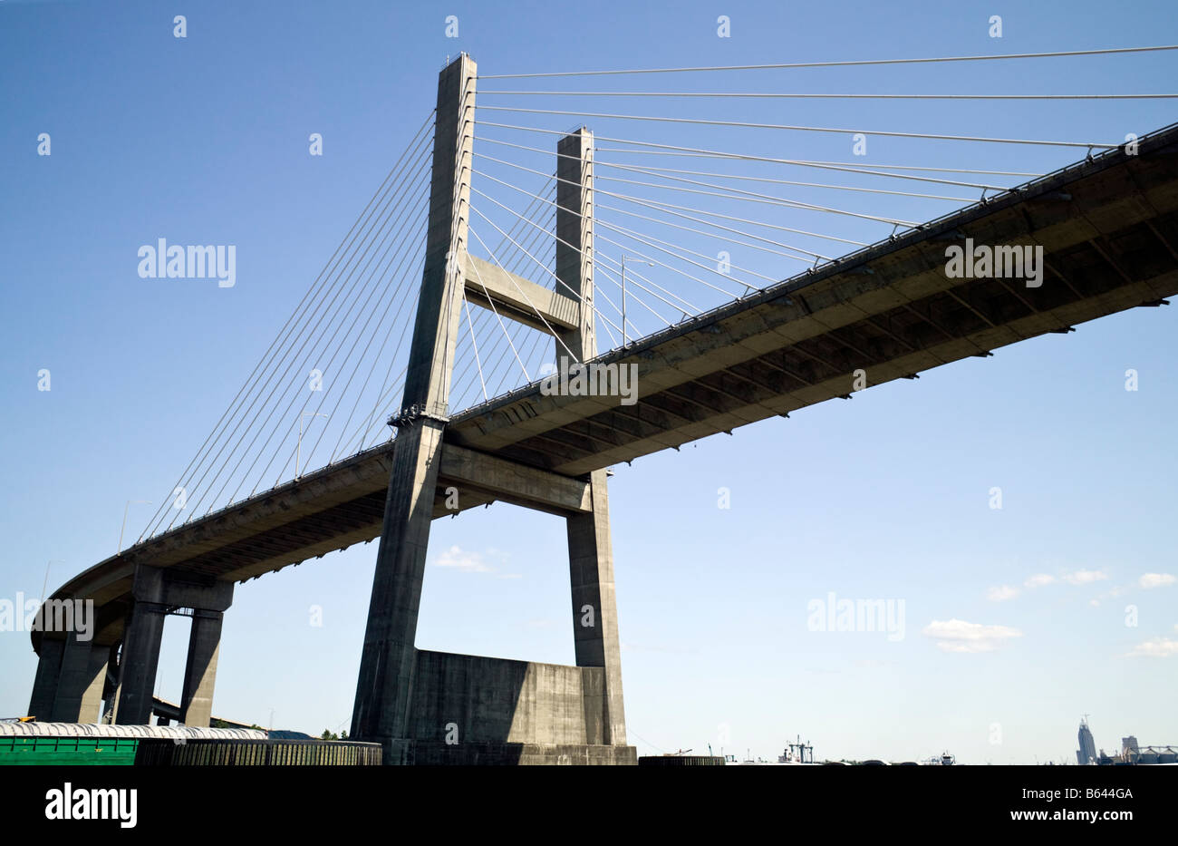 Cochrane-Africatown bridge Mobile Alabama Stock Photo - Alamy