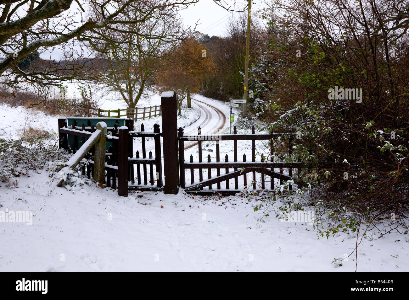 Early snowfall across "Eastern Britain" during the "British Winter ...