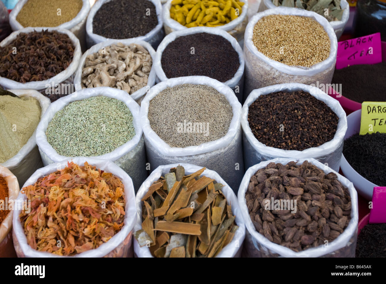 Spices used in cooking Stock Photo - Alamy