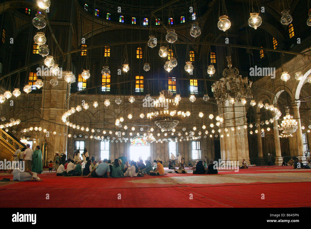 Mohamed ali mosque in cairo hi-res stock photography and images - Alamy