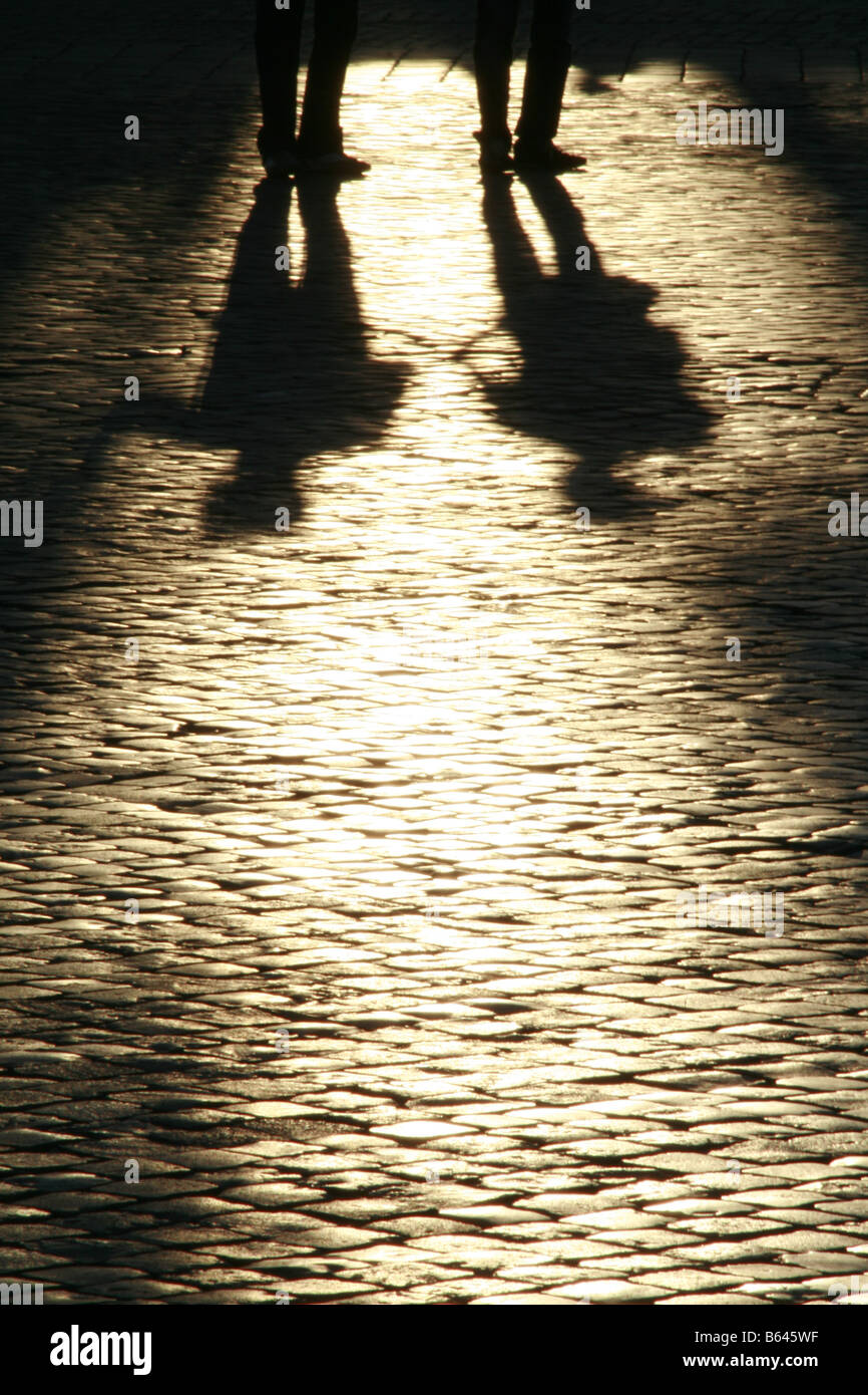 Mystery woman running silhouette hi-res stock photography and images ...