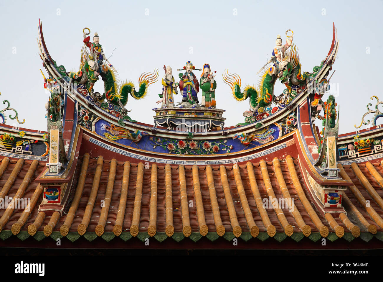 Taiwan Tainan City God Temple Stock Photo - Alamy