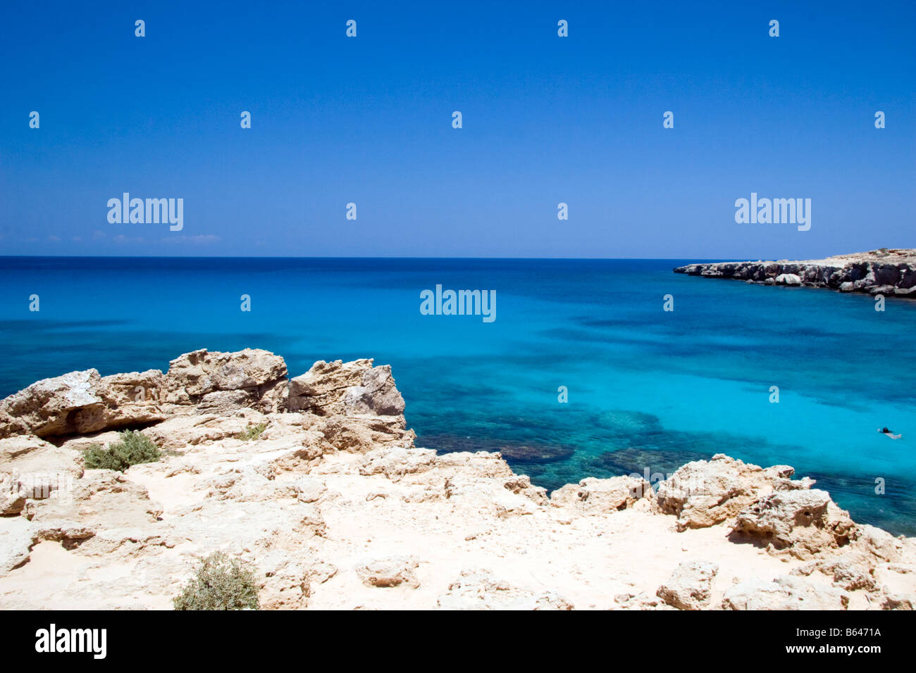 Sea Caves, Cape Greko, Ayia Napa, Greek Cyprus Stock Photo - Alamy
