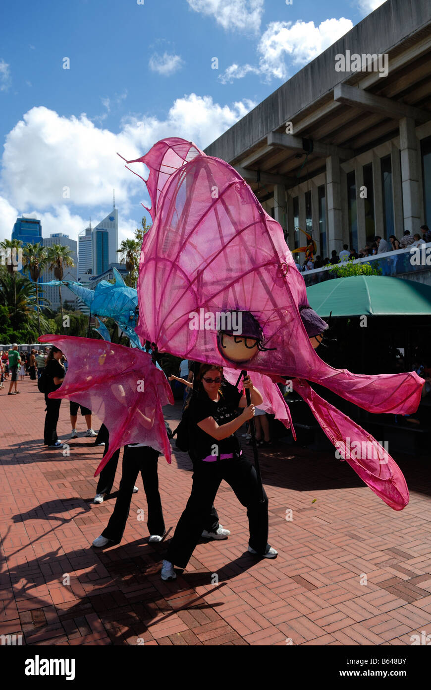 Large fish puppet Stock Photo - Alamy