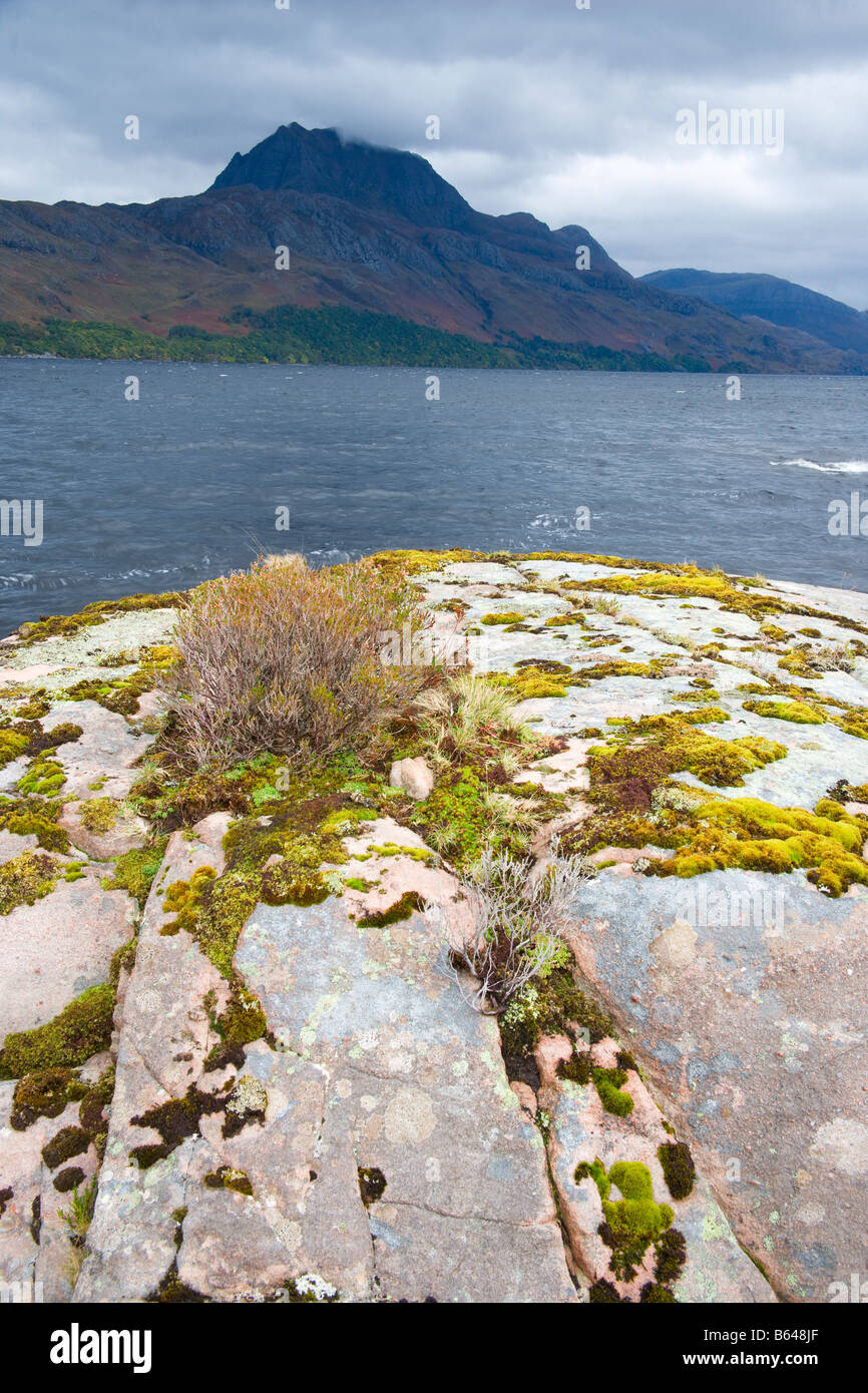 Slioch and Loch Maree Stock Photo - Alamy