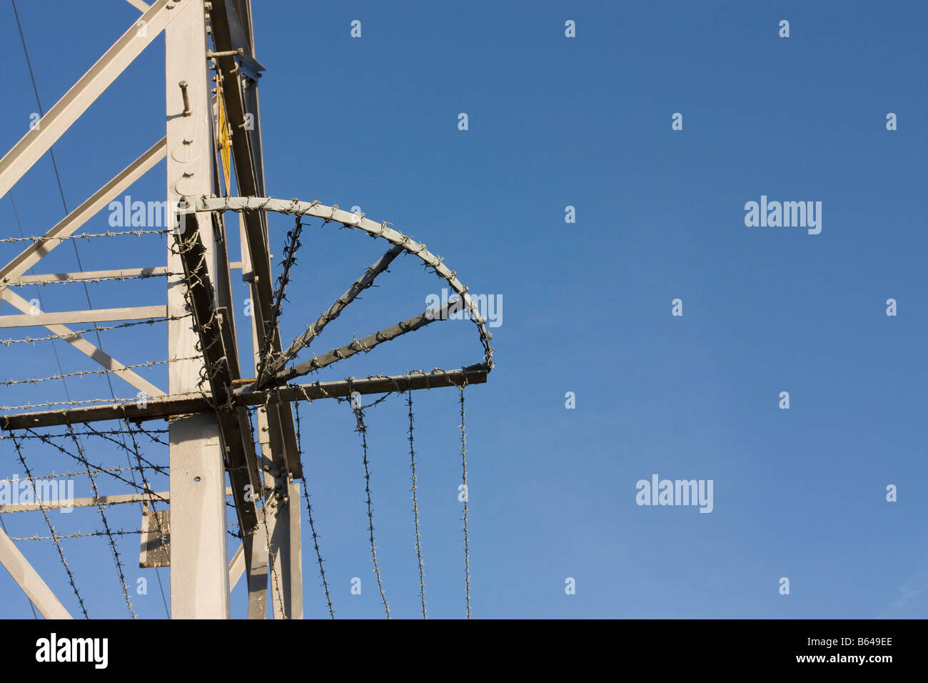 Climbing an electricity pylon hi-res stock photography and images - Alamy