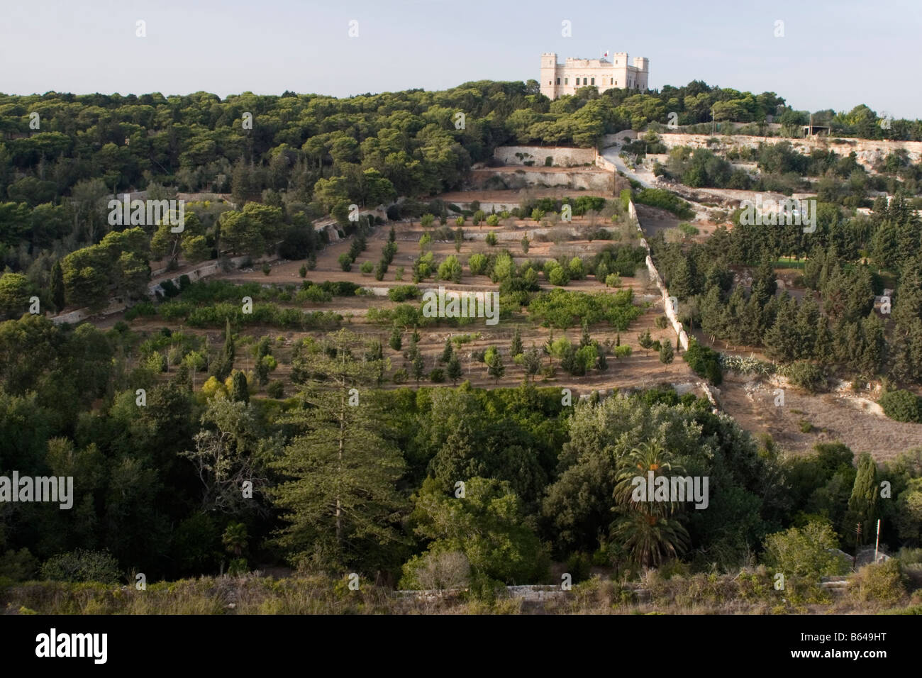 Buskett gardens hi-res stock photography and images - Alamy