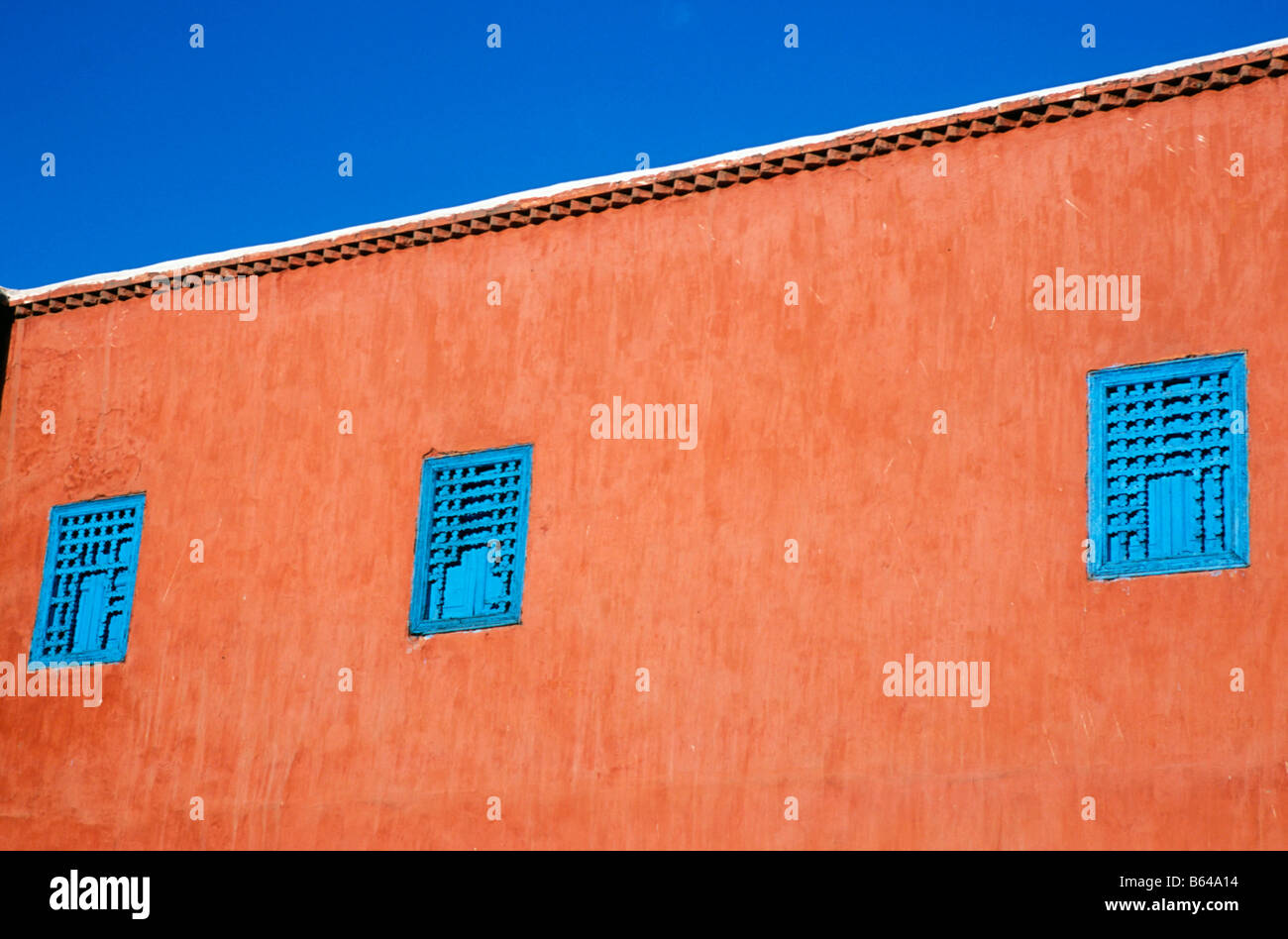MOROCCO. WALLS IN THE MEDINA AT MARRAKESH Photo © Julio Etchart Stock ...