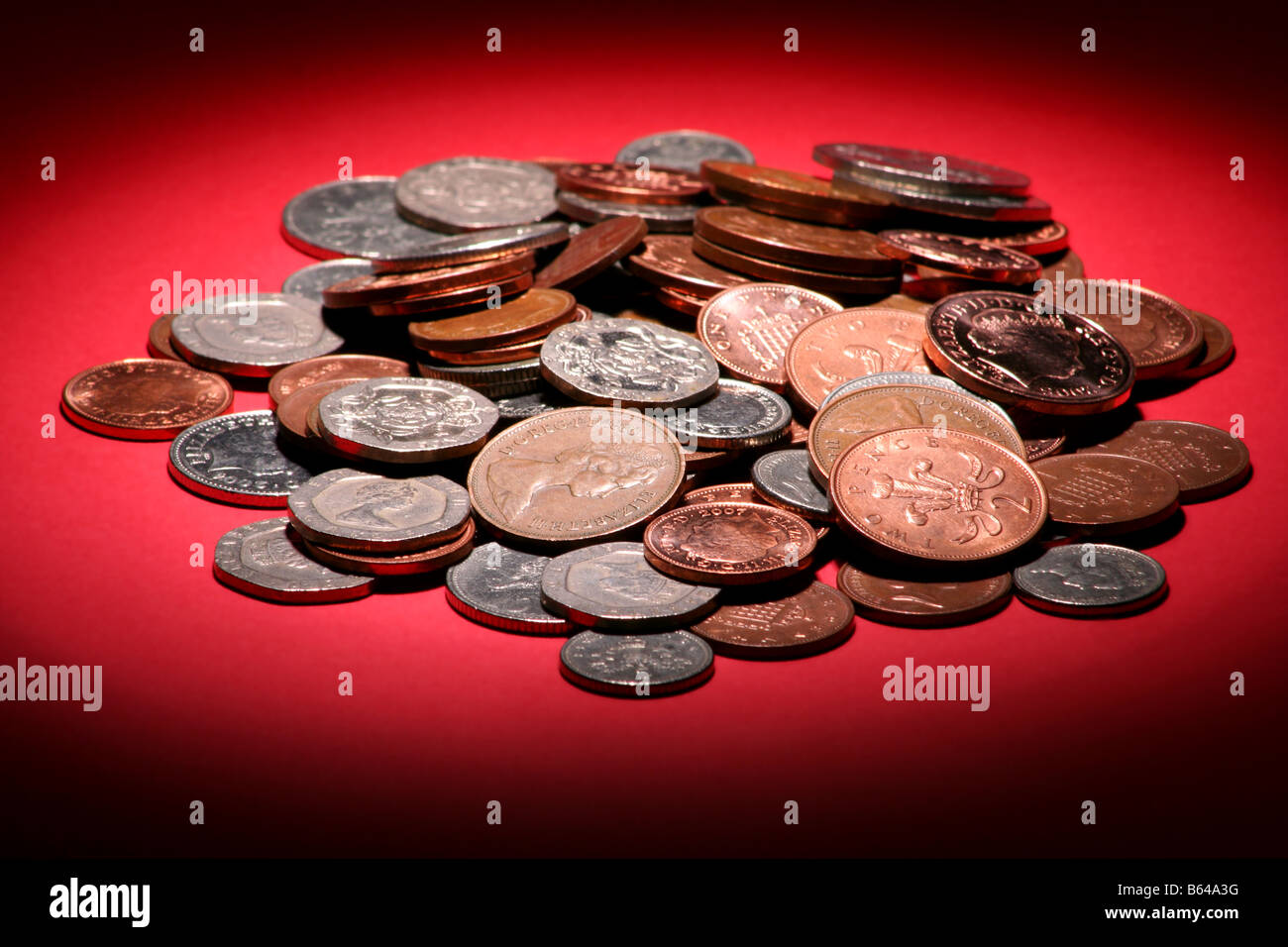 10p and 20p coins hi-res stock photography and images - Alamy