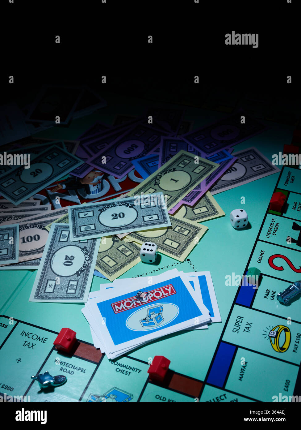 Monopoly notes hi-res stock photography and images - Alamy