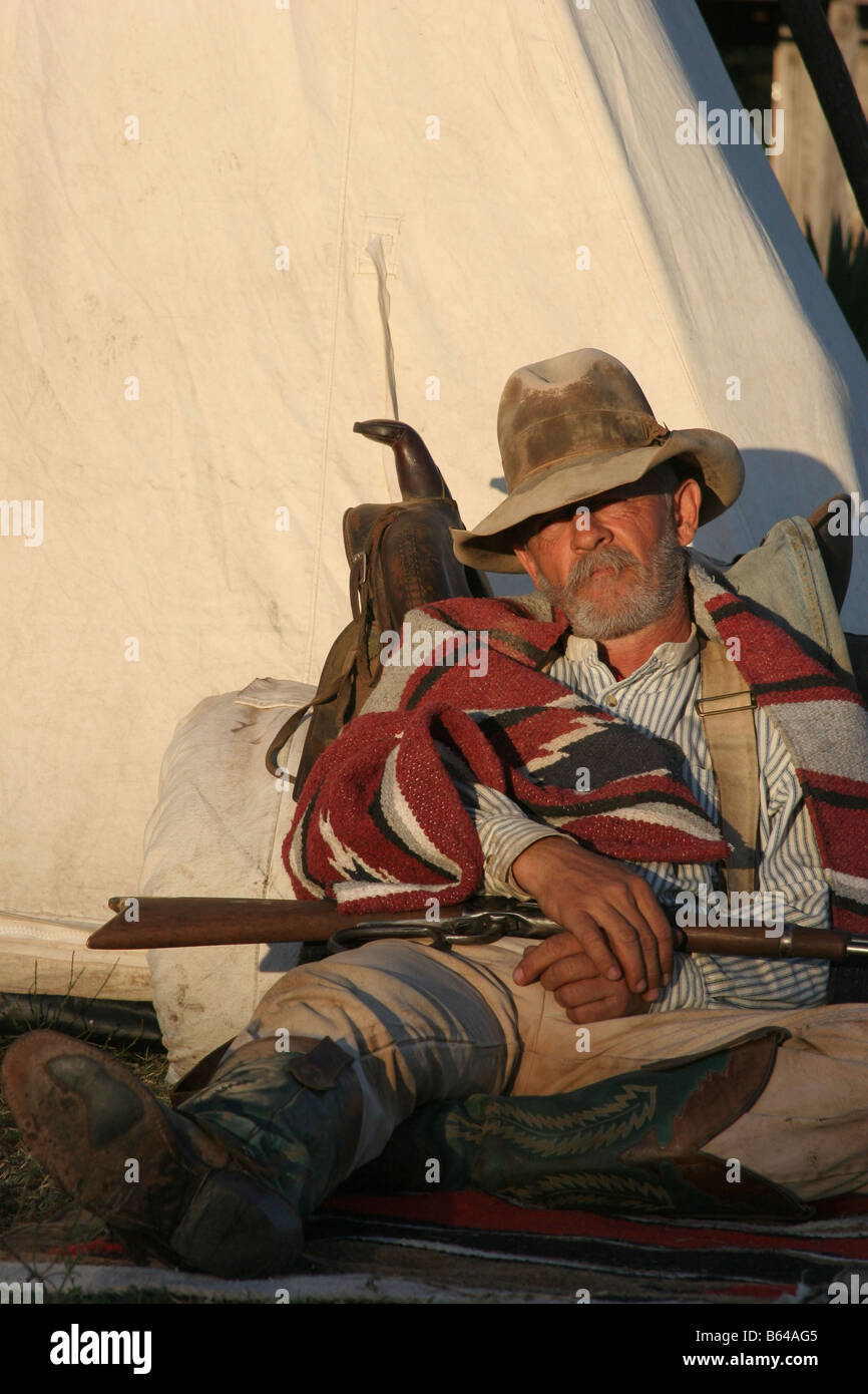 Cowboy style hard hat hi-res stock photography and images - Alamy