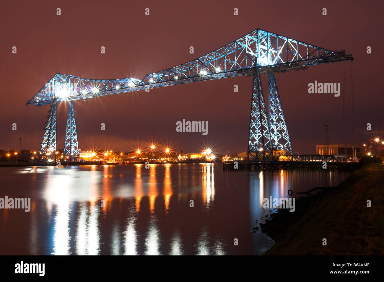 Transporter bridge middlesbrough teesside hi-res stock photography and ...