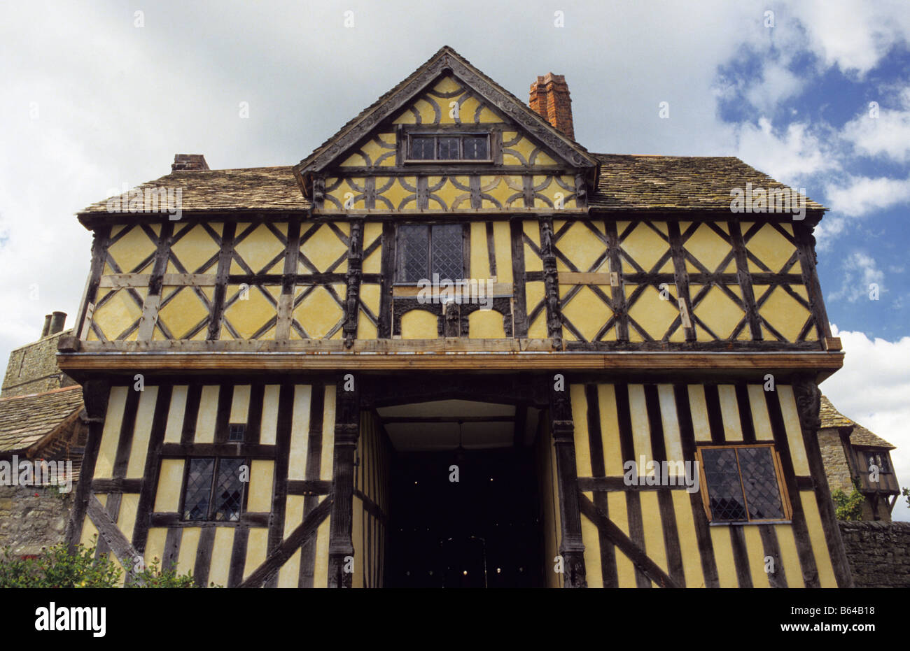 Stokesay castle hall shropshire hi-res stock photography and images - Alamy